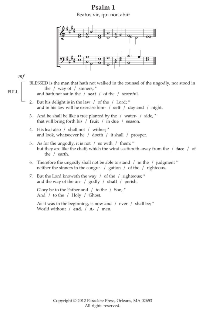 Psalms of David Archives - Paraclete Press Sacred Music